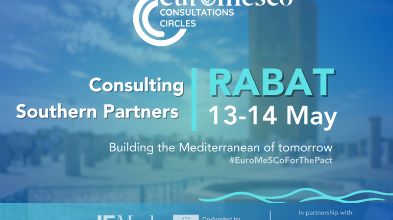 Rabat: Consultation Circle on the new Pact for the Mediterranean : IEMed